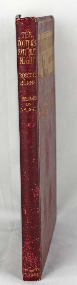 1905 Antique Book The Cotter's Saturday Night Robert Burns A S Boyd Illustrator | eBay