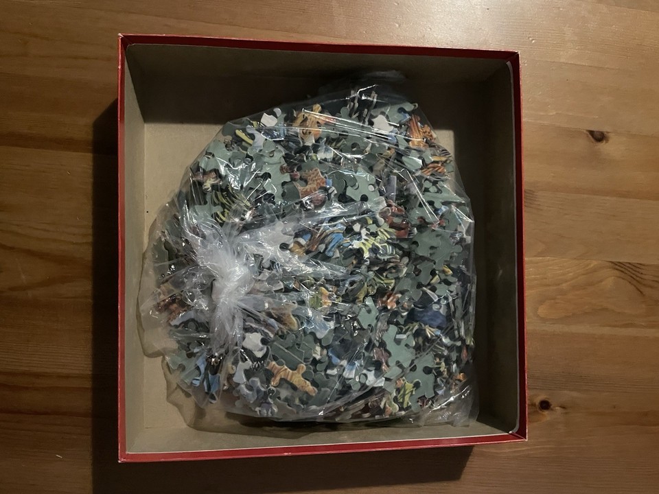Vintage 1973 Waddingtons Gamebirds 500 Piece Circular Jigsaw Puzzle ...