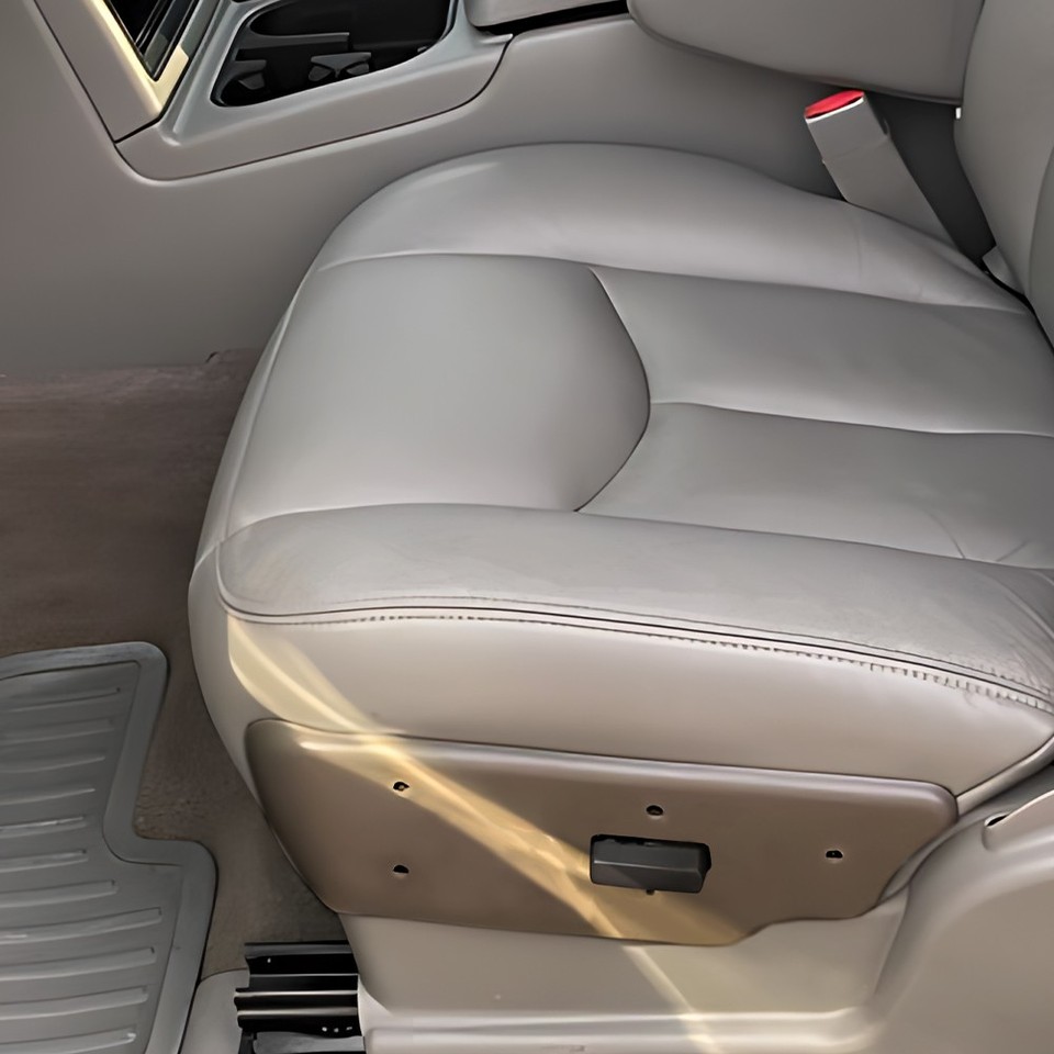 Left Front Seat Adjuster Control Bezel Cover Tan For GMC Yukon XL 03-06 ...