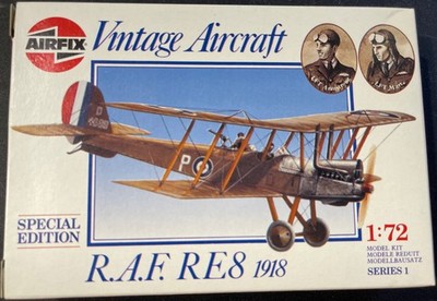 Airfix R.A.F. RE8 1918 01076 1/72 Open Model Kit ‘Sullys Hobbies’ | eBay