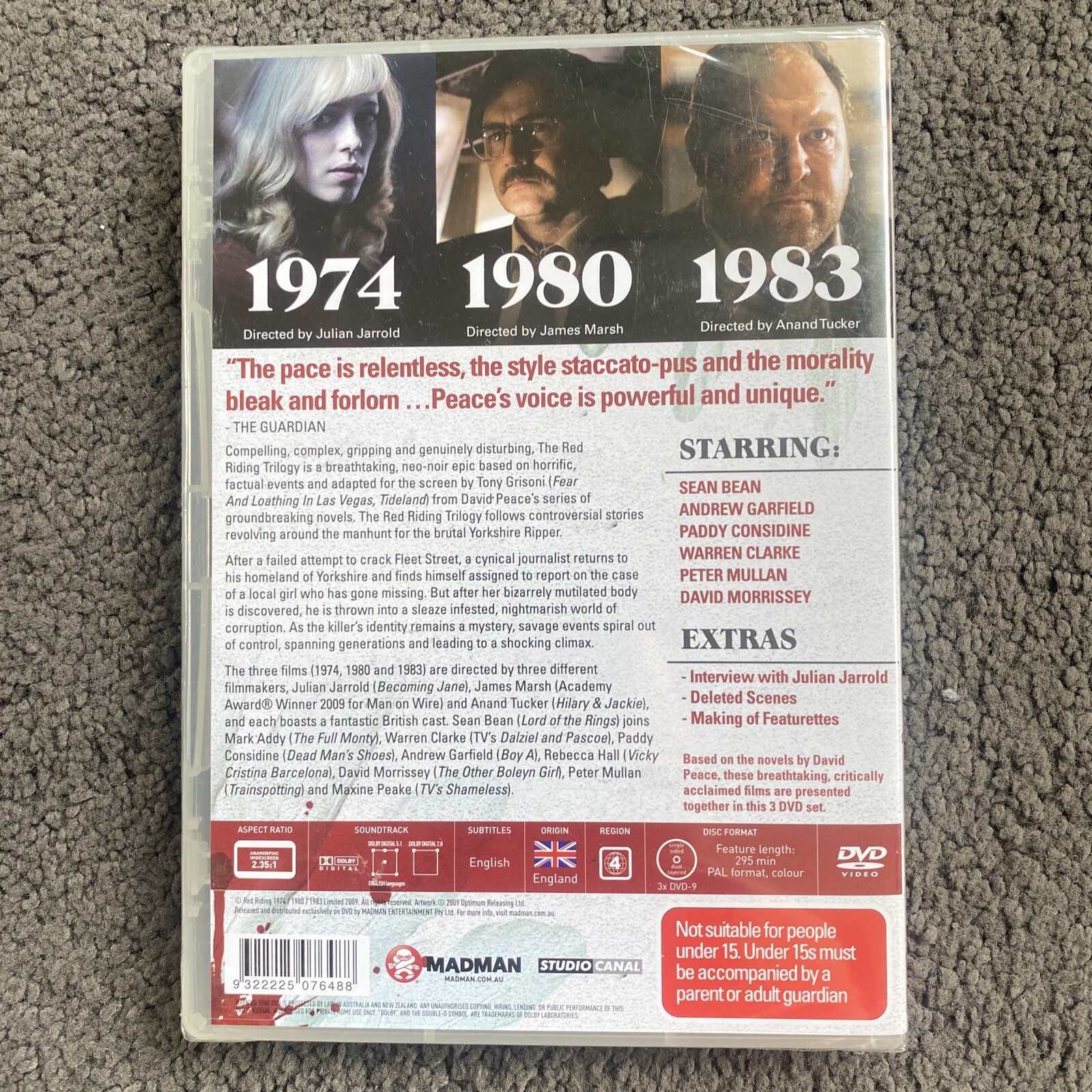 The Red Riding Trilogy (Box Set, DVD, 2009) for sale online | eBay