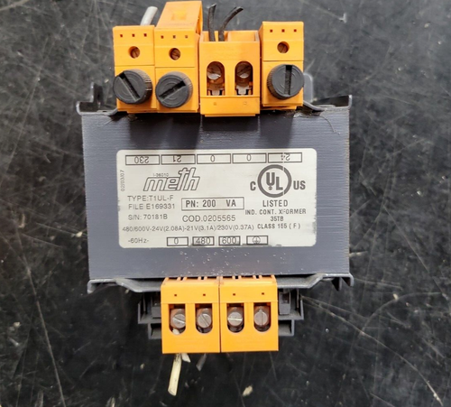 Electrical Transformer 200/700VA 110V-15V T1ULF Tecnomatic Type E Class ...