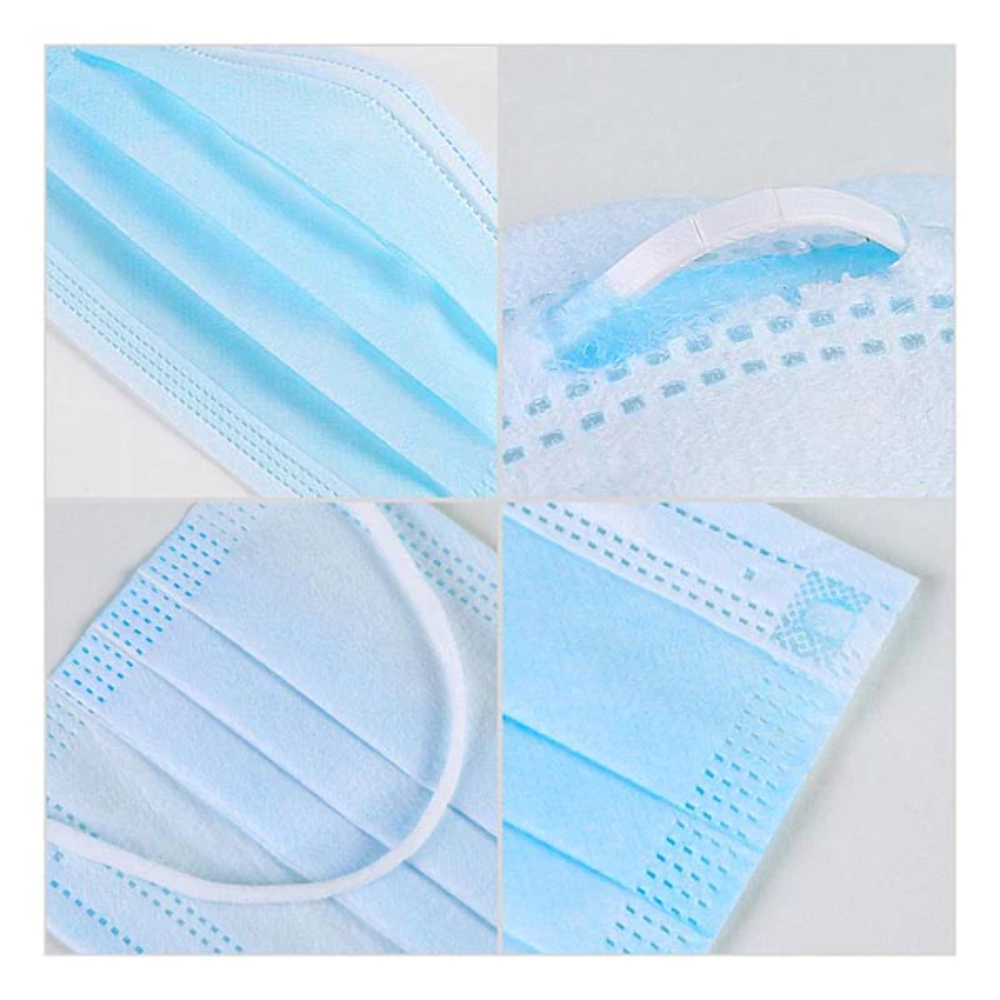 120 Pcs Anti Dust Filter Disposable Protective Sanitary Face Mask ...
