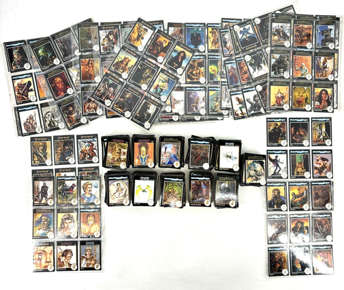 Huge Lot D&D Dungeons Dragons Trading Cards Realms Ravenloft Greyhawk ...