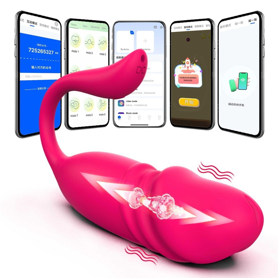 Thrusting Vibrator Rotating Egg Bullet Clit G-Spot Dildo Massager Women Sex Toys | eBay