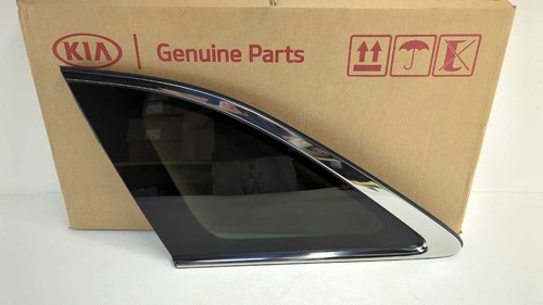 New OEM Genuine Kia LH Quarter Glass 2016-2020 Sorento LH Chrome 87810 ...