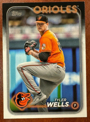 2024 Topps Series 1 #251 - Tyler Wells - Baltimore Orioles Baseball ...