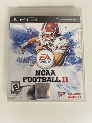 NCAA Football 11 (Sony PlayStation 3, 2010) PS3 Game Complete CIB FREE ...