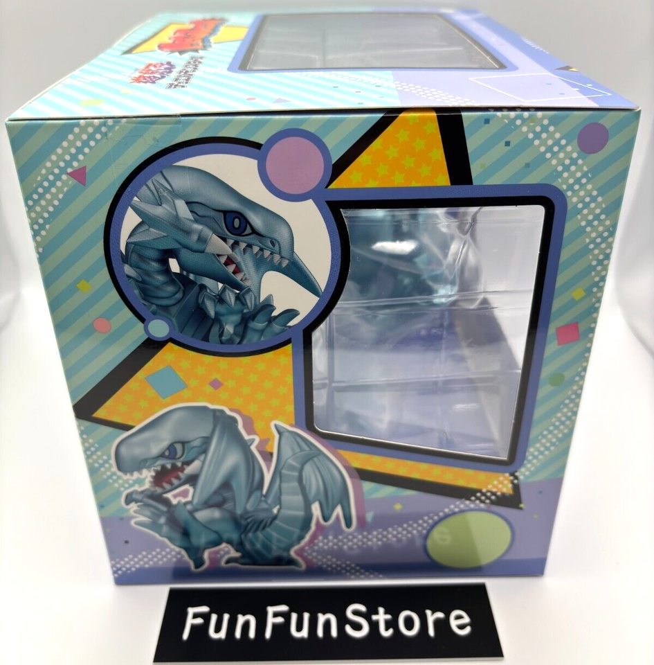 YuGiOh Duel Monsters Blue Eyes White Dragon MEGATOON PVC Figure From ...