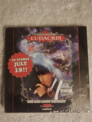 Ludacris The Red Light District DVD Sampler sealed U.S. promo dvd Card ...