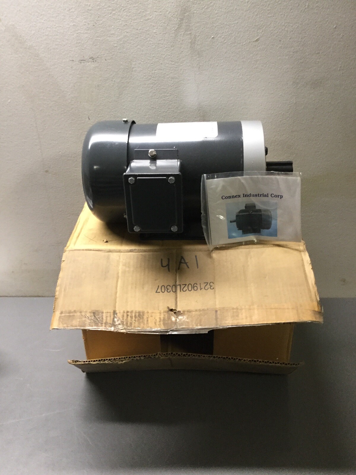 NEW, CONNEX, CRSTF36-056-01, ELECTRIC MOTOR, 208-230/460 VOLTS. (23F-2 ...