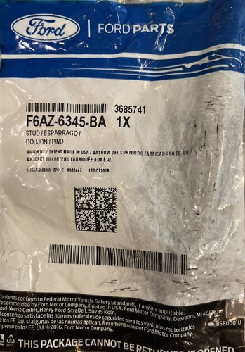 Genuine Ford OE Stud F6AZ-6345-BA | eBay