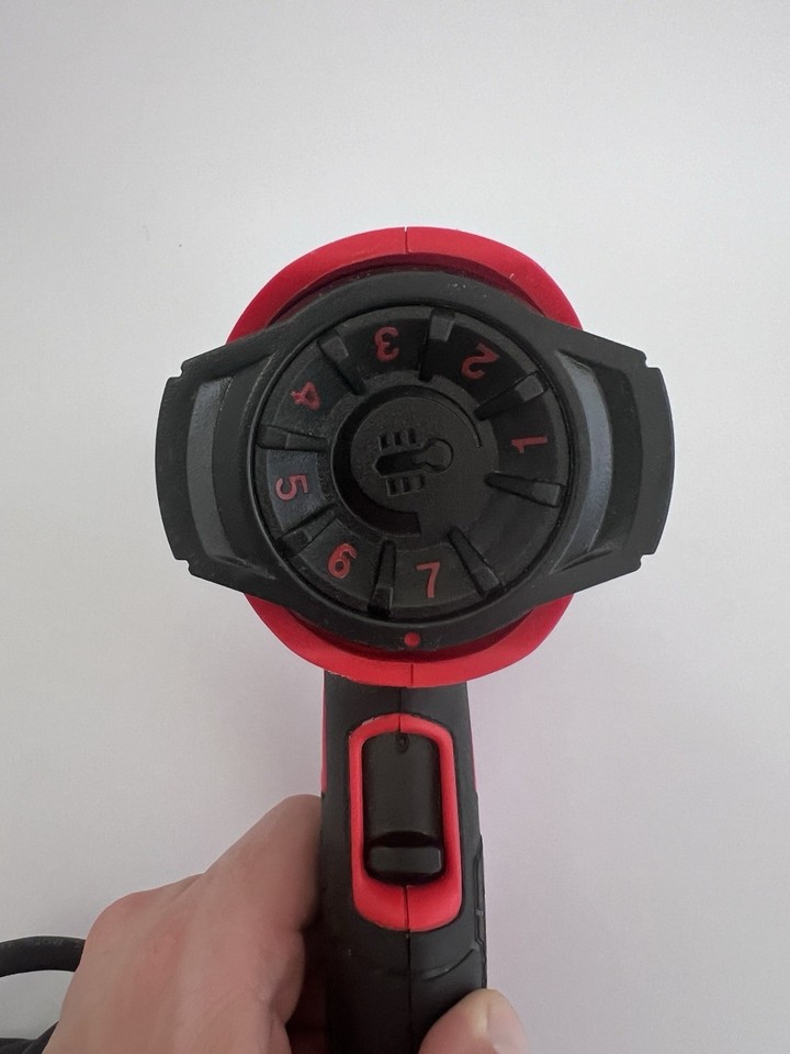 Bauer Heavy Duty Heat Gun l 1600 Watt 14 Temp Model: 1825E-B | eBay