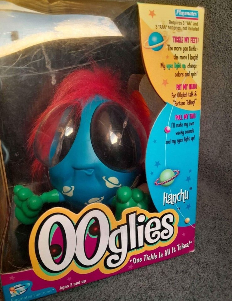 Rare Vintage NOS 1999 Playmates Electronic Ooglies Hanchu! | eBay