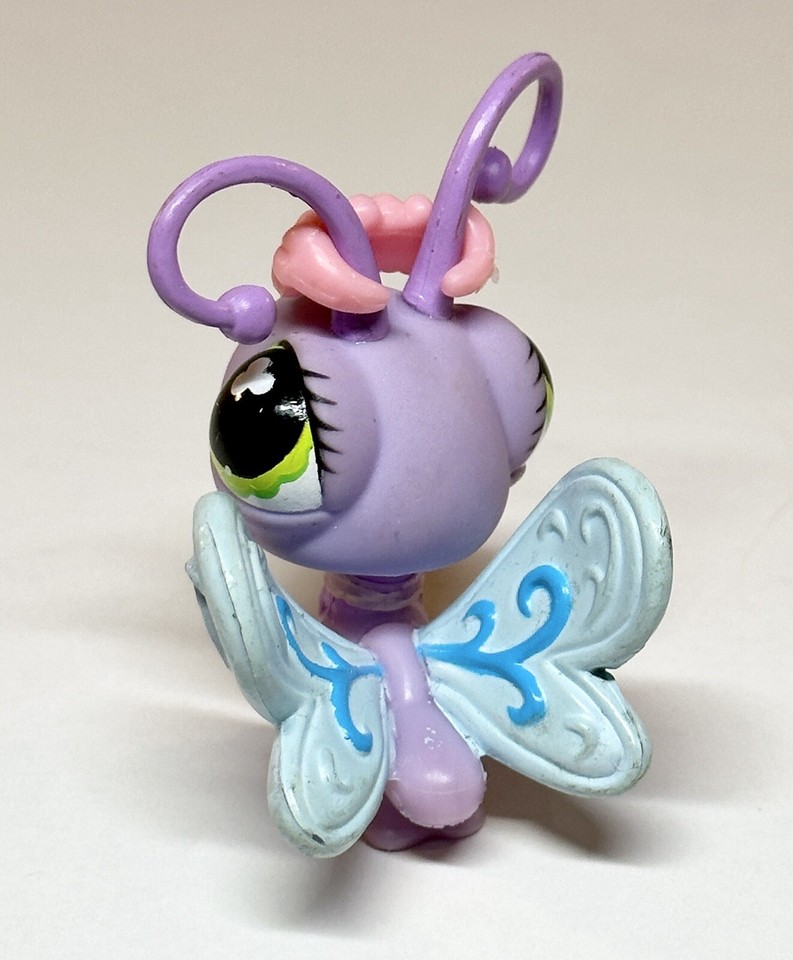 Authentic LITTLEST PET SHOP LPS - BUTTERFLY #478 with LPS Accessories ...