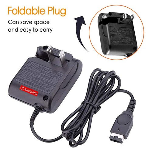 New Wall Adapter Charger Cable For Nintendo DS Game Boy Advance GBA SP ...