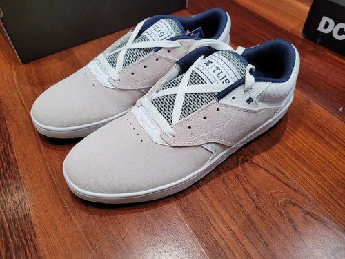 DC Shoes Tiago S skate shoes White/navy size 10 mens | eBay