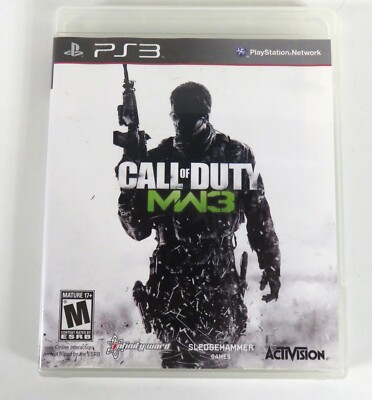 PS3 Call of Duty Modern Warfare 3 MW3 Complete with Manual Playstation ...