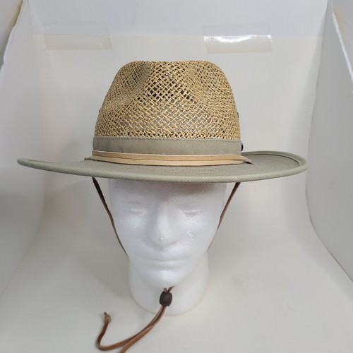 Stetson Boy Scouts of America Hat Canvas and Cooling Straw Vintage sz ...