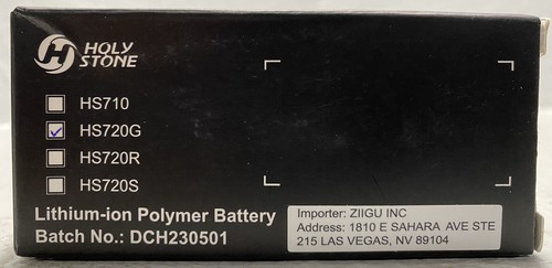 Holy Stone Battery for HS720G Drone Replacement Spare Modular Battery ...