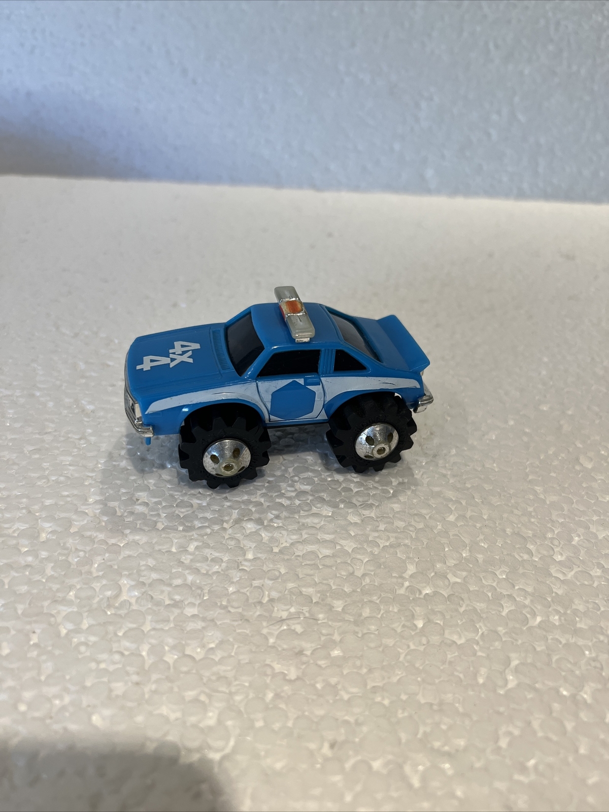 Vintage LJN Toys Rough Riders Stomper 4x4 Blue Police Cruiser Car RARE ...