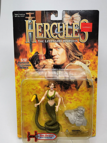 Hercules The Legendary Journeys Hercules SHE DEMON Stone Strike Serpent ...