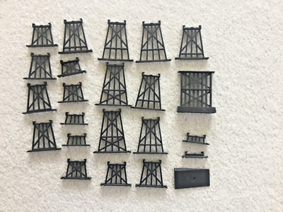 Vintage HO model Train Trestle. 23 pieces | eBay