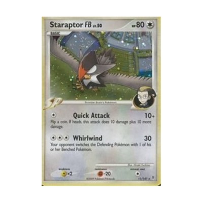 Pokemon Company Internation Supreme Victo Staraptor FB (HR) #11 ...