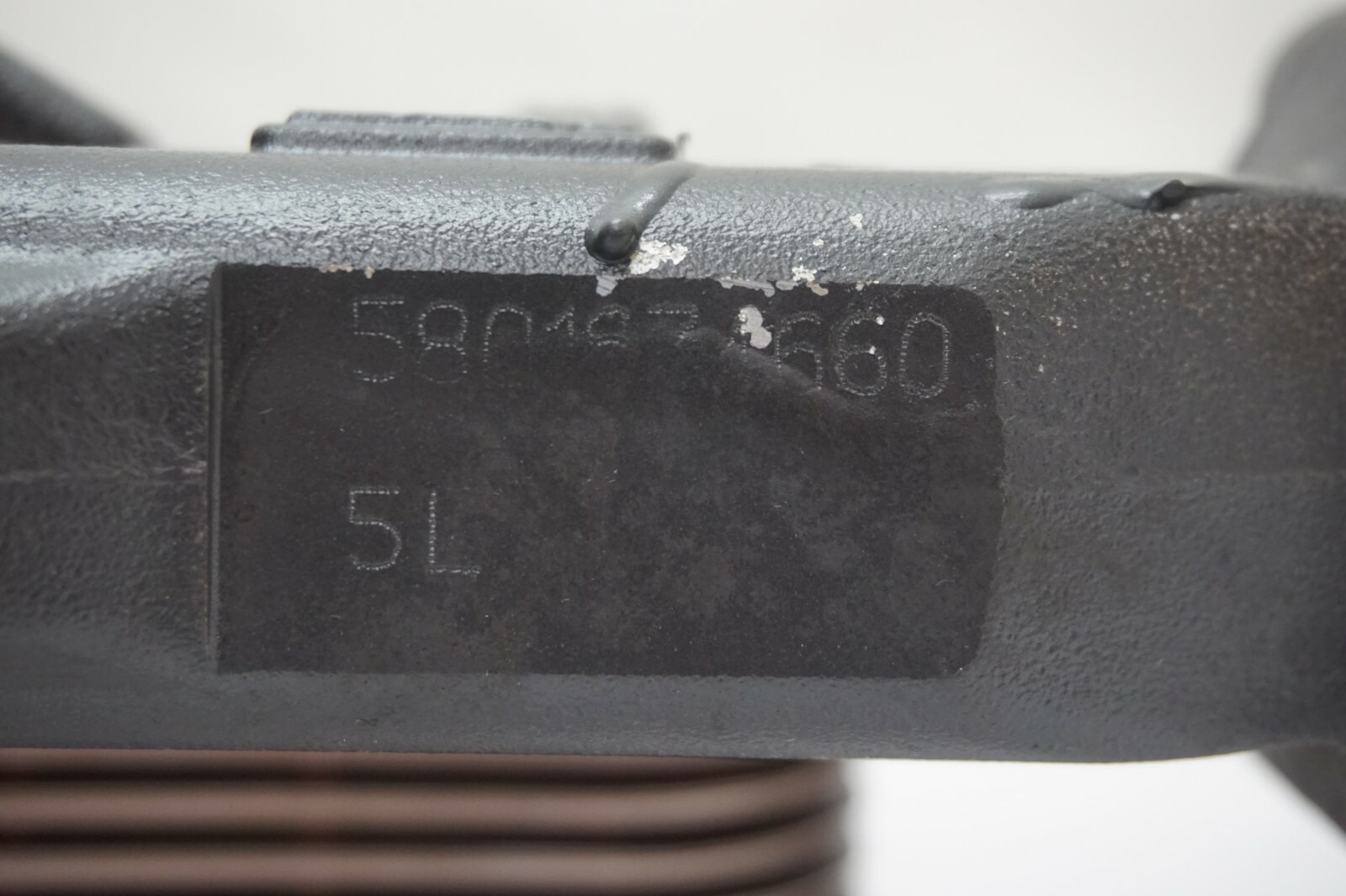 Deckel Wärmetausche Ölkühler 5801860991 5801674660 Iveco (443-035 01-1 ...