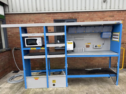 FIAT DUCATO Mk3 Mk4 VAN Bri-Stor Mobile Storage Racking Work station ...