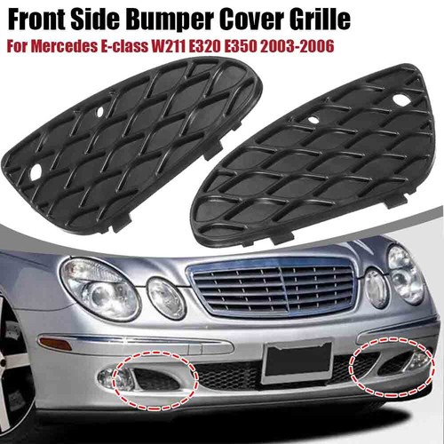 LH&RH For Mercedes E-class W211 E320 E350 2003-06 Front Side Bumper ...