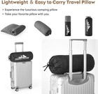 Small Shredded Memory Foam Pillow Camping Pillow Travel Pillow ...