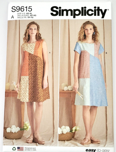 Simplicity 9615 Misses Dress ~ Easy-to-Sew Sewing Pattern Sz 6-24 | eBay