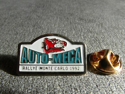RARE PINS PIN'S - RALLY MONTE CARLO 92 - CAR RACING IN MONACO - AUTO ...