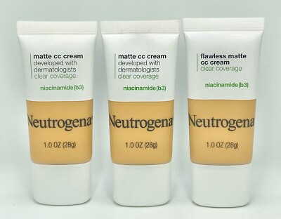 Neutrogena Flawless Matte CC Cream Clear Coverage ~ Ginger 7.5 ~ 1 oz ...