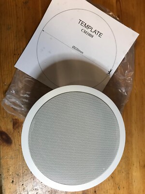 Apart Audio CM1008 Lautsprecher Deckeneinbaulautsprecher 8 Ohm, 100W ...