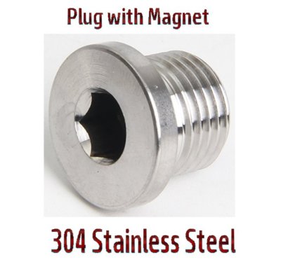 Metric Fitting M24X2 M24 Male Thread Allen Socket Flange Plug Magnet ...