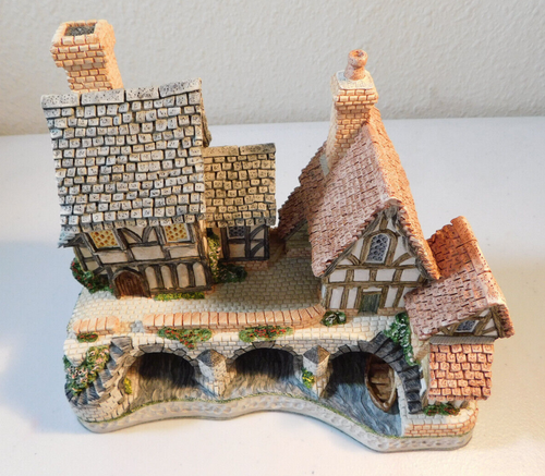 DAVID WINTER COTTAGES "ARCHES THRICE" W/BOX & COA HAND SIGNED by DAVID ...