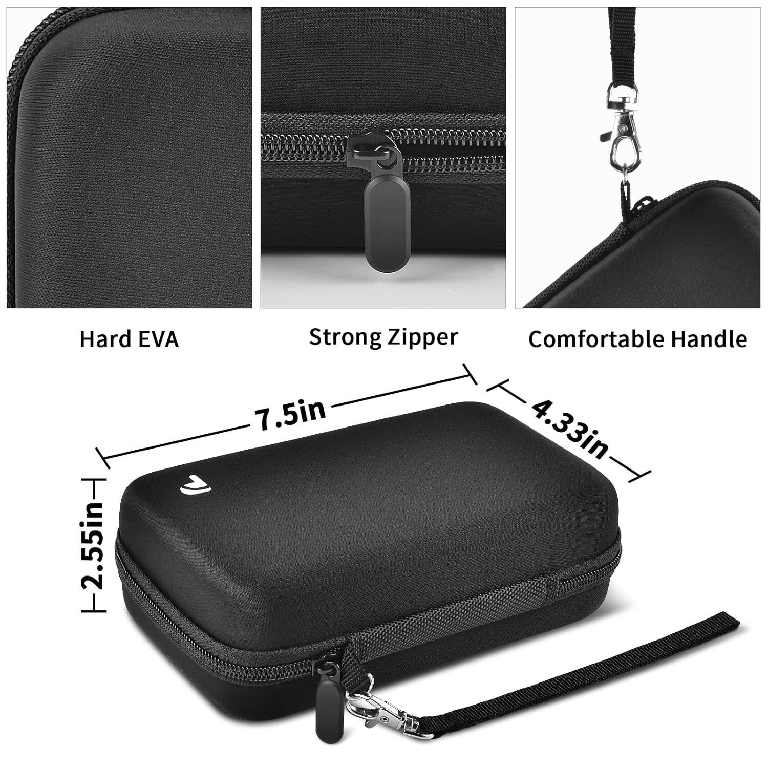 Travel Case for Gillette Heated Razor - Men's Shave Kit Storage Holder ...