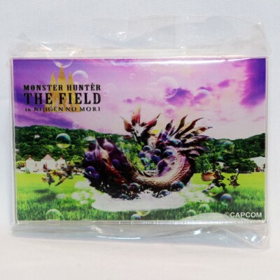 Monster Hunter The Field MHW Acrylic Badge Pins Mizutsune Nijigen no ...