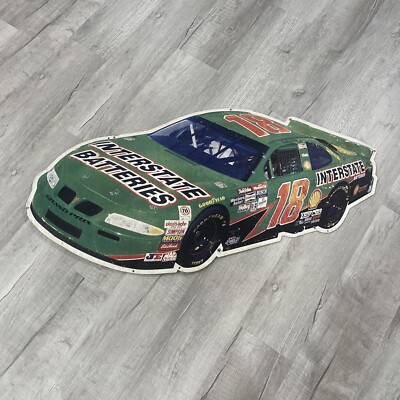 NASCAR 45" L x 23" T Interstate Battery Race Car #18 Bobby Labonte ...
