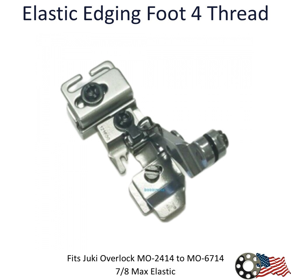 Presser Foot Edge Elastic Feet Juki Overlock MO-6714 | eBay