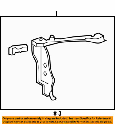 53203-50901 Toyota Support sub-assy, radiator, lh 5320350901, New ...