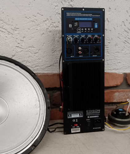 Edison Professional M-6000MKII System Panel Bluetooth 125V 6000 Watt ...