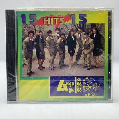 Los Angeles Azules CD 15 Hits 1st Press 1996 Disa Records Cumbias Rare ...