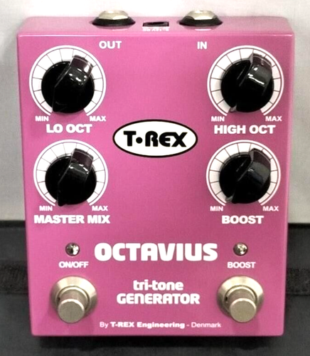 T-REX OCTAVIUS Tri-Tone Generator Octaver Guitar Effect Pedal | eBay ...