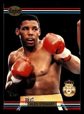 1991 Players International Ringlords Alex Stewart #6 Mint Boxing | eBay