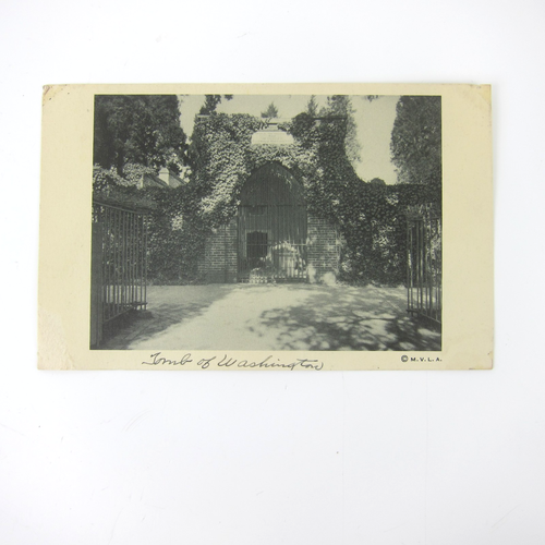 Vintage Postcard Tomb of Washington Mount Vernon Virginia George ...