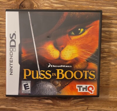THQ Puss in Boots Nintendo DS (2011) | Action & Adventure | E-Everyone ...