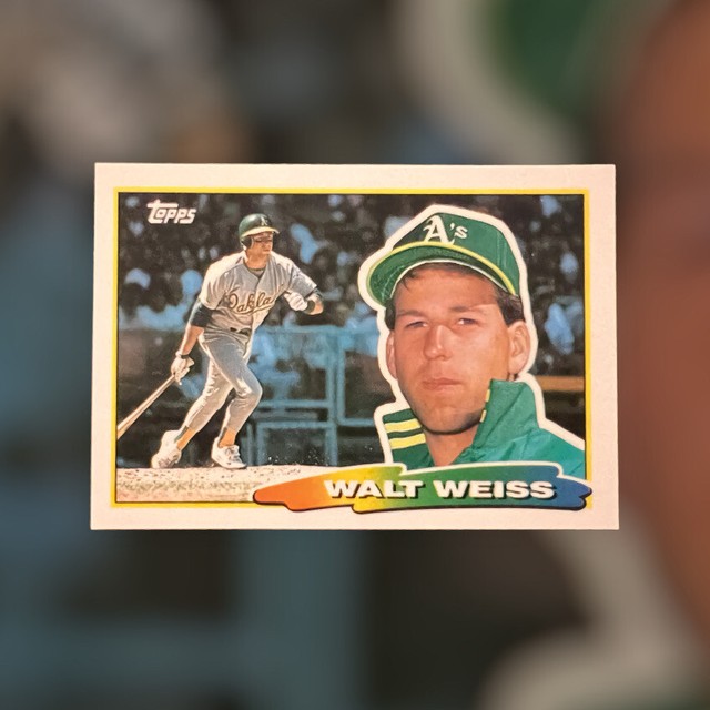 1988 Topps Big - #263 Walt Weiss (RC) for sale online | eBay